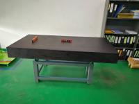 China 2000 x 1000mm Granite Surface Plate Grade 0 with Stand - 1200kg Weight, 13μm Precision for sale
