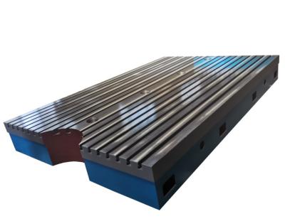 China Custom T-Slotted Cast Iron Base Plate 1000x1000mm with HB170-240 Hardness and DIN 876 Precision for sale
