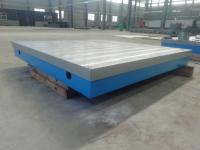 China 2500 x 1500 mm Cast Iron Inspection Layout Plate with HB170-240 Hardness and Grade 2/3 Precision for sale