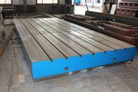 China Precision Cast Iron OEM T Slot Base Plate HT250 for sale