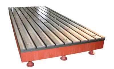 China CO Machine Floor Bed Use 800x500mm Cast Iron Bed Plates for sale