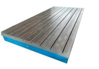 China 1000x750mm Cast Iron Inspection Table with T-Slot | Grade 2 36μm Flatness | HT200-300 Material for sale