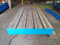China Cast Iron T-Slot Flat Inspection Bed Plate 400x400 Grade 1 Precision Surface Plate for sale