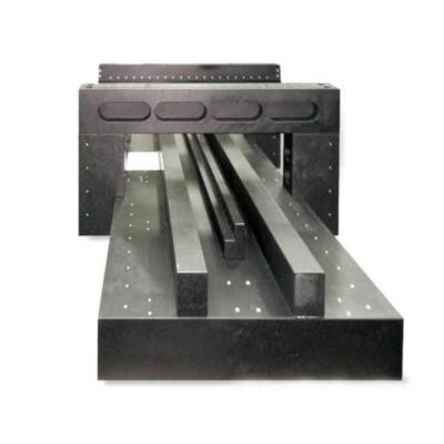 China JIS Precision Granite Machine Base 3000x1000x100mm for Linear Motor Positioning Stage for sale