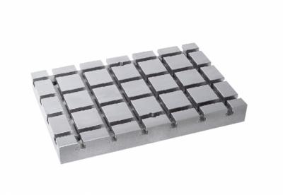 China Grey Iron CNC Fixture Base Plate 600x400mm to 1200x600mm with T-Slots for Vertical Machining Centers for sale