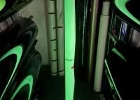 China Dry Wet Installation Anti Stain TPU Color PPF fluorescence Green light luminescence TPU white to green photochromism Car Wrap Paint Protection Film for sale