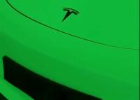 China Dry Wet Installation Anti Stain TPU Color PPF fluorescence Green light luminescence TPU white to green photochromism Car Wrap Paint Protection Film for sale
