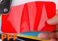 China XUSHIELD film factory self healing ppf tpu paint protection film nano coated not yellowing TPU tph PPF Glossy Red for sale