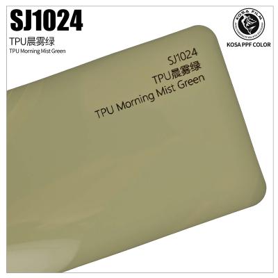 China Removable Waterproof Color TPU PPF Film Stretchable UV Proof Car Paint Protection with Weather Guard Layer for sale