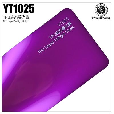 China Superior Impact Resistance Color TPU PPF Film 7.5mil Glossy Self-Healing Car Paint Protection 1.52x15M/Roll for sale