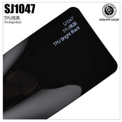 China Hydrophobic Anti-Corrosion Color TPU PPF Film 7.5mil Glossy Self-Cleaning Car Paint Protection  8 Years Warranty for sale
