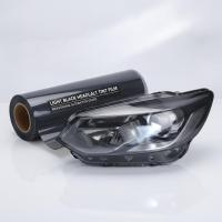 China Light Black Headlight Tint Film for sale