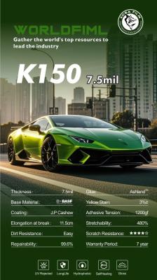 China Clear TPU PPF Car Paint Protection Film 7.5ml Scratch Resistant for sale