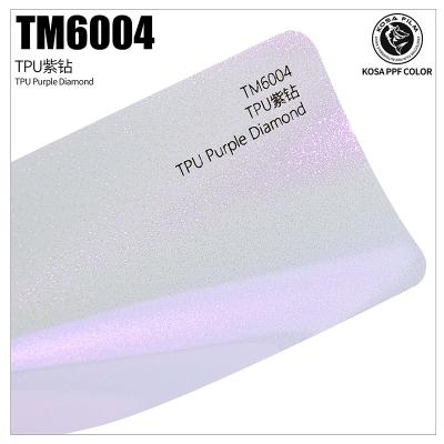 China Color TPU PPF Film Chemical Stain Resistant Self-Healing Extended Service Life Car Wrap for sale