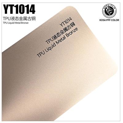China Glue-Free Color Change TPU PPF Film 7.5Mil 1.52x15M Impact-Absorbing Paint Protection Film for sale