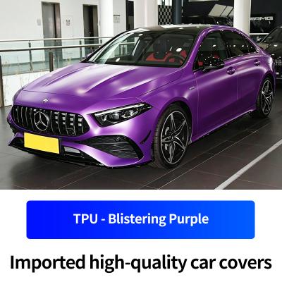 China Color TPU Paint Protection Film Chemical Resistant Hydrophobic PPF with Superior Elongation Zero Glue Residue Warranty for sale