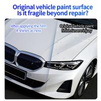 China Color TPU Paint Protection Film Stretchable Removable All-Weather PPF with UV Solvent Resistance Easy Clean Maintenance for sale