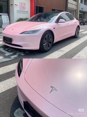 China Matte electric sakura pink Color TPU PPF Film UV-Proof Self-Cleaning Stain-Resistant Dry Application Car Paint Protection Film for sale