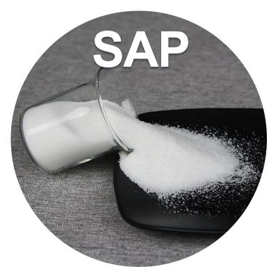 China Biocompatible Fire-Safe Super Absorbent Polymer SAP for sale