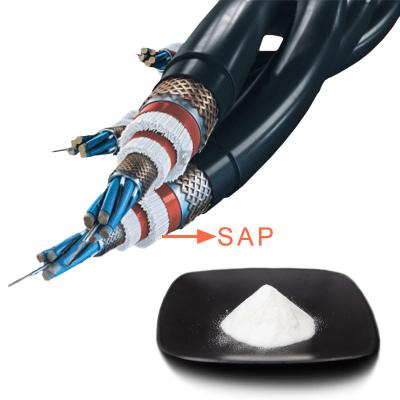 China Structural Stability Cable Water Blocking Powder 9003-04-7 Water Blocking Gel for sale