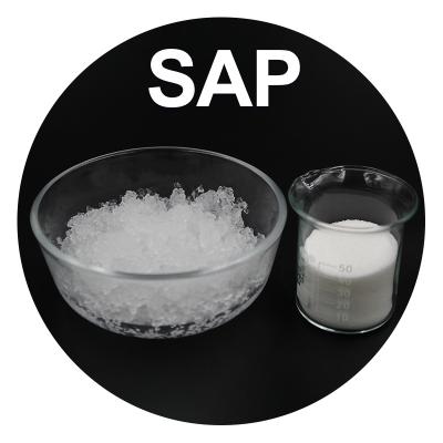 China Industrial Sodium Polyacrylate SAP Super Absorbent Polymer for sale