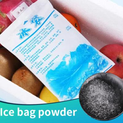 China Biodegradable Sodium Polyacrylate Ice Pack with High Water Absorption and Long-Lasting Cooling Performance for sale