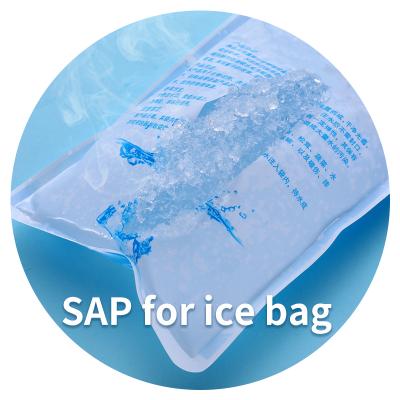 China High Water Absorption Capacity Sodium Polyacrylate Ice Pack with Long-Lasting Cooling Performance and Environmentally Safe Formula for sale