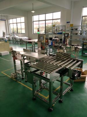 China Checkweigher for Heavy Weight 5-10kgs products weight  and reject process for sale