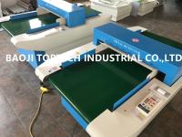 China Automatical conveyor belt metal detector for cloths,garment,shoes,textile inspection for sale