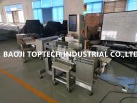 China High speed combined metal detection and checkweigher machine for metal detection and weight sorting process for sale
