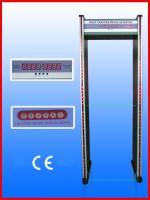 China Walk-through Metal Detector door，Door frame metal detector, JLS-200(6 Zones&LED display) for sale