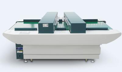 China needle detector double detection head,metal detector for cloth,garment,shoes,textile product for sale