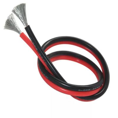 China Heatproof Super Flexible Stranded Copper Wire 1050/0.08 10AWG Silicone Rubber for sale