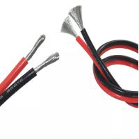 China Heatproof Super Flexible Stranded Copper Wire 1050/0.08 10AWG Silicone Rubber for sale