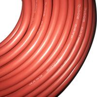 China Flexible Silicone Cable 5000/ 0.08 4AWG Tinned Copper Conductor Silicone Rubber Wire for sale