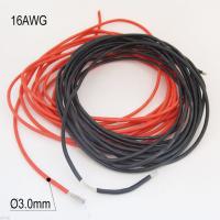 China Insulated Copper Flexible Silicone Wire Cable 16AWG 252/0.08 600V Antiwear for sale