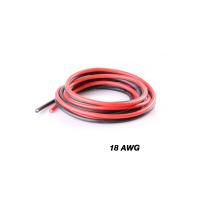 China 18 AWG Flexible Silicone Cable Wire Tinned Copper Diameter 2.3MM for sale