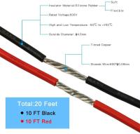 China Super Soft Flexible 12AWG Silicone Wire Rubber Insulation Tinned Copper Wire for sale