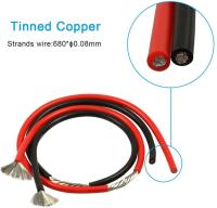China Super Soft Flexible 12AWG Silicone Wire Rubber Insulation Tinned Copper Wire for sale