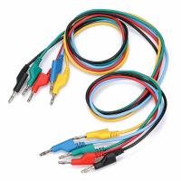 China 1000V Banana Plug Multimeter Test Leads Multicolor Tinned Copper for sale