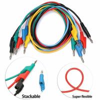 China 1000V Banana Plug Multimeter Test Leads Multicolor Tinned Copper for sale