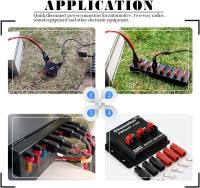 China Durable 30 Amp Anderson Powerpole Connectors Stainless Steel Plastic Material for sale