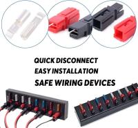 China Durable 30 Amp Anderson Powerpole Connectors Stainless Steel Plastic Material for sale