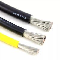 China ROHS 35mm2 Flexible Silicone Cable Tinned Copper 7000/0.08 2AWG for sale