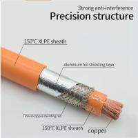 China EV HV High Voltage Flexible Silicone Cable 1.5mm2-95mm2 Practical for sale