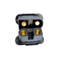 China Multiscene QS9U 4 Pin Battery Connector Antispark Flame Retardant for sale