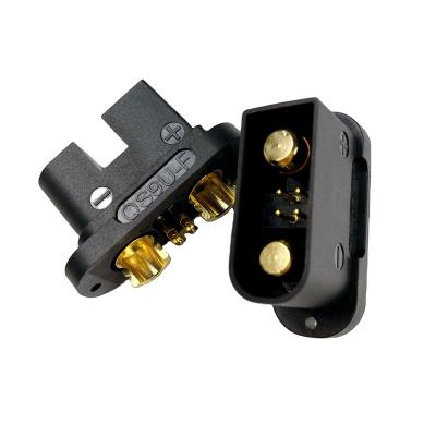 China Multiscene QS9U 4 Pin Battery Connector Antispark Flame Retardant for sale