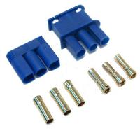 China Gold Bullet EC5 RC Battery Connectors 3p 5mm PA Material 40A 500V for sale