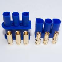 China Gold Bullet EC5 RC Battery Connectors 3p 5mm PA Material 40A 500V for sale