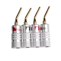China Copper Male Pin Nakamichi Banana Plugs Multipurpose Gold Plated for sale